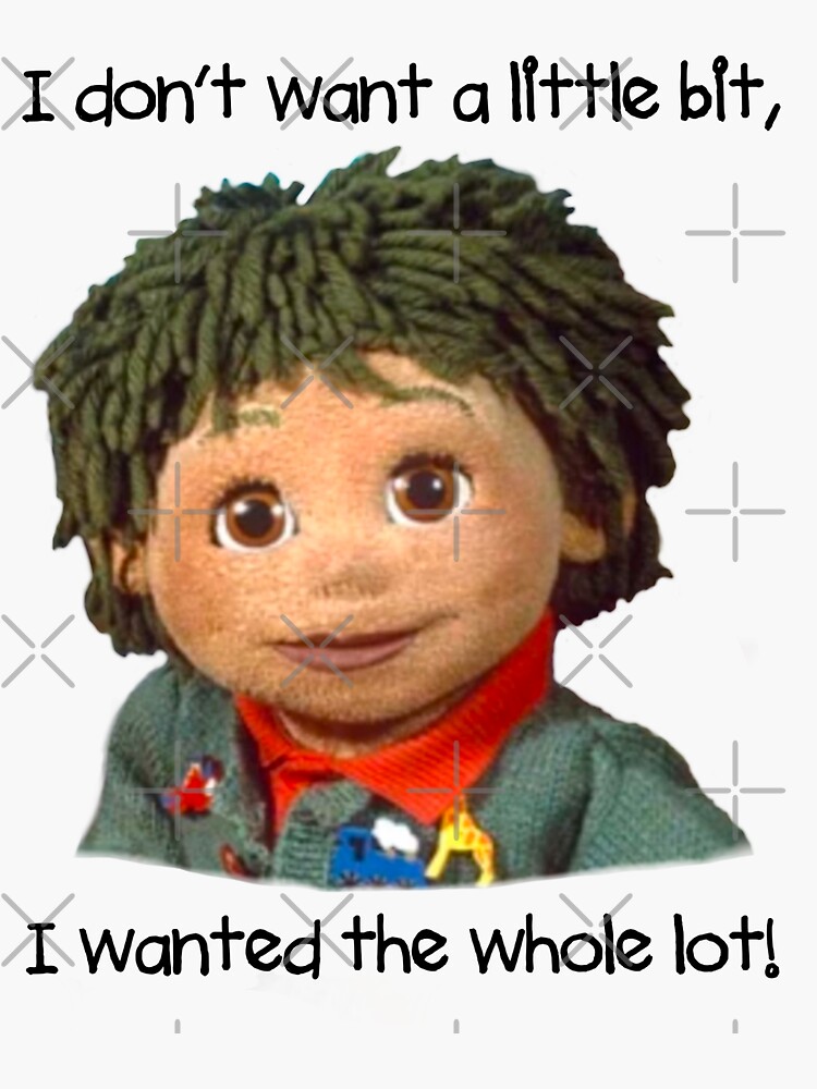 "Tots tv tiny funny" Sticker for Sale by davedonut | Redbubble