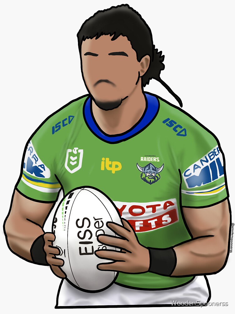 "XAVIER SAVAGE CANBERRA RAIDERS NRL RUGBY LEAGUE" Sticker for Sale by ...