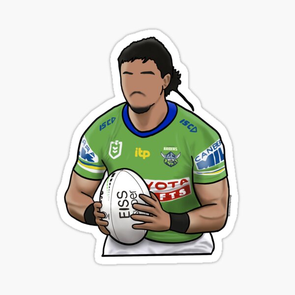 "XAVIER SAVAGE CANBERRA RAIDERS NRL RUGBY LEAGUE" Sticker for Sale by ...