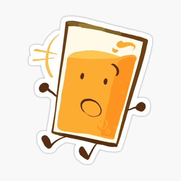 "Inanimate Insanity: OJ" Sticker for Sale by funnydoggg | Redbubble