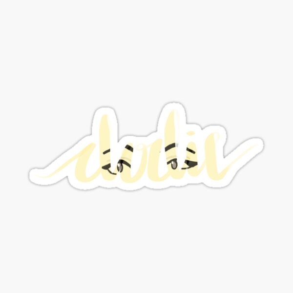 "Dodie Clark eyes" Sticker by madelineg97 | Redbubble