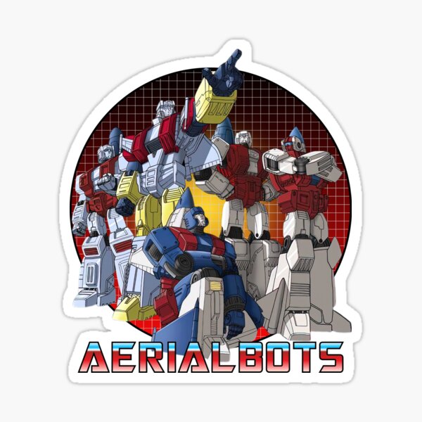 "Aerialbots Autobot Transformer G1 V2" Sticker for Sale by kazzoie ...