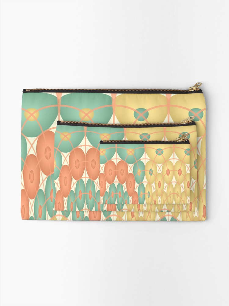 "Linked spheres" Zipper Pouch by gavila | Redbubble