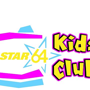 "Star 64 WSTR Kids Club Logo" Essential T-Shirt for Sale by VirtuaRicky ...