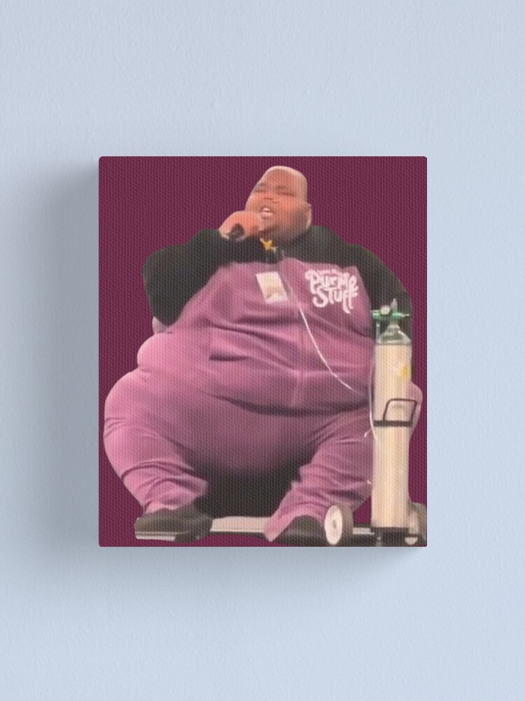 "Dave Blunts Juice WRLD Concert Oxygen Tank Meme "The Cup"" Canvas ...