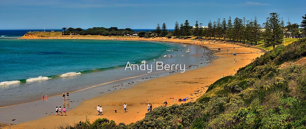 "Cosy Corner, Torquay Front Beach, Victoria, Australia" by Andy Berry ...