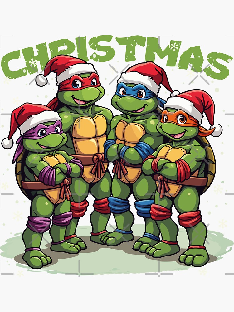 Ninja Turtle Christmas Clip Art