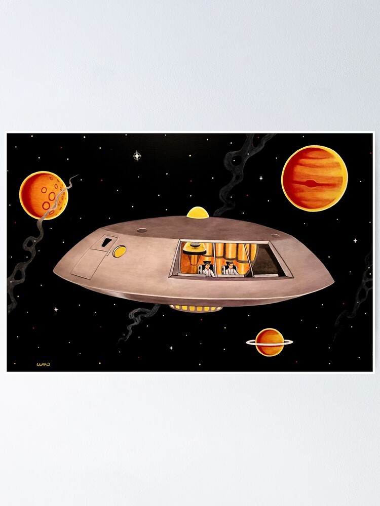 "JUPITER 2 DEEP SPACE" Poster for Sale by ward-art-studio | Redbubble