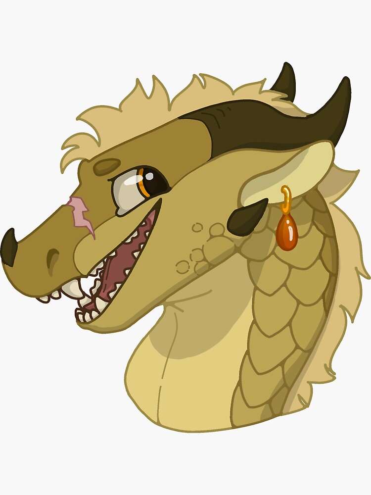 "QIbli Wings of Fire" Sticker for Sale by MOCA4 | Redbubble