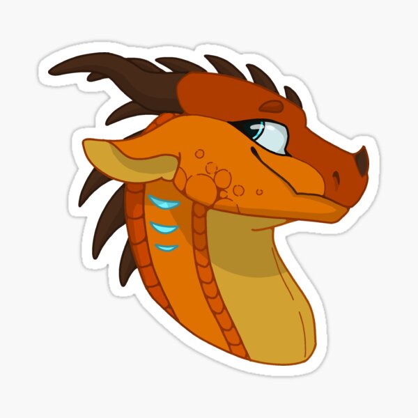 "Peril Wings of Fire" Sticker for Sale by MOCA4 | Redbubble