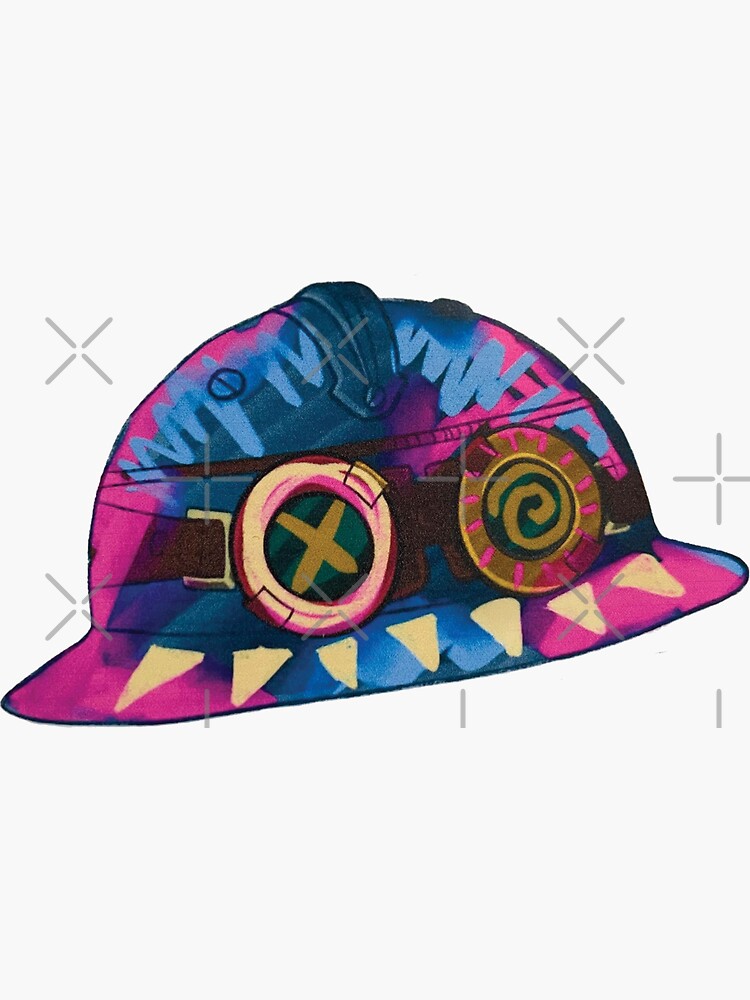 "Isha Hat" Sticker for Sale by juliakestner | Redbubble