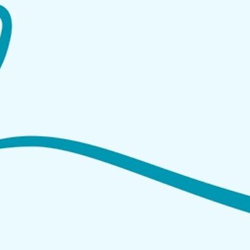 "Edgewater Singers Initials Logo - Cyan" Sticker for Sale by The ...