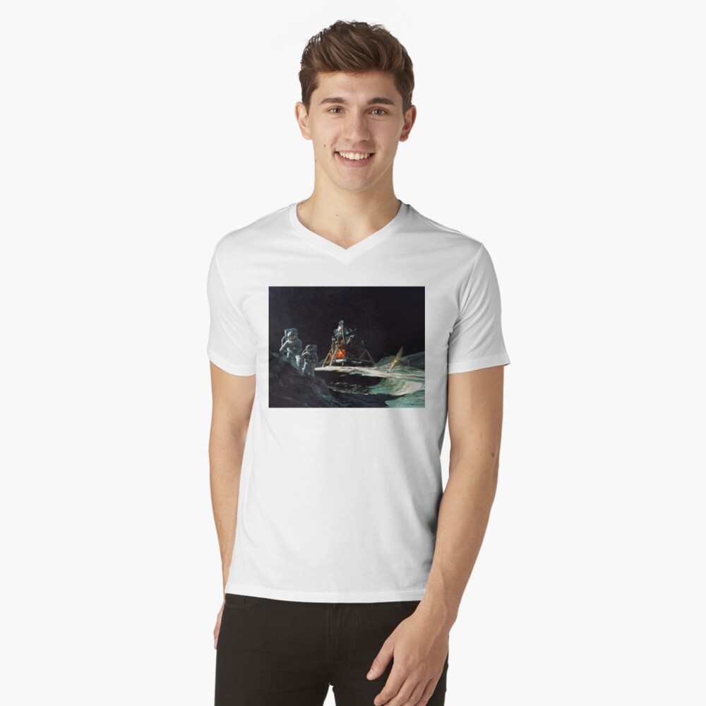 "Apollo 13 Lunar Mission Astronauts Exploring the Moon – Vintage Space ...