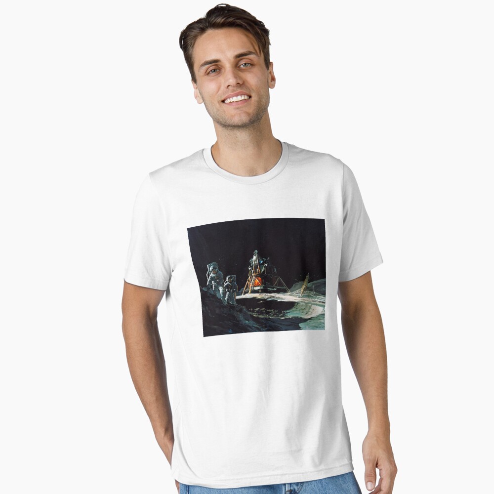 "Apollo 13 Lunar Mission Astronauts Exploring the Moon – Vintage Space ...