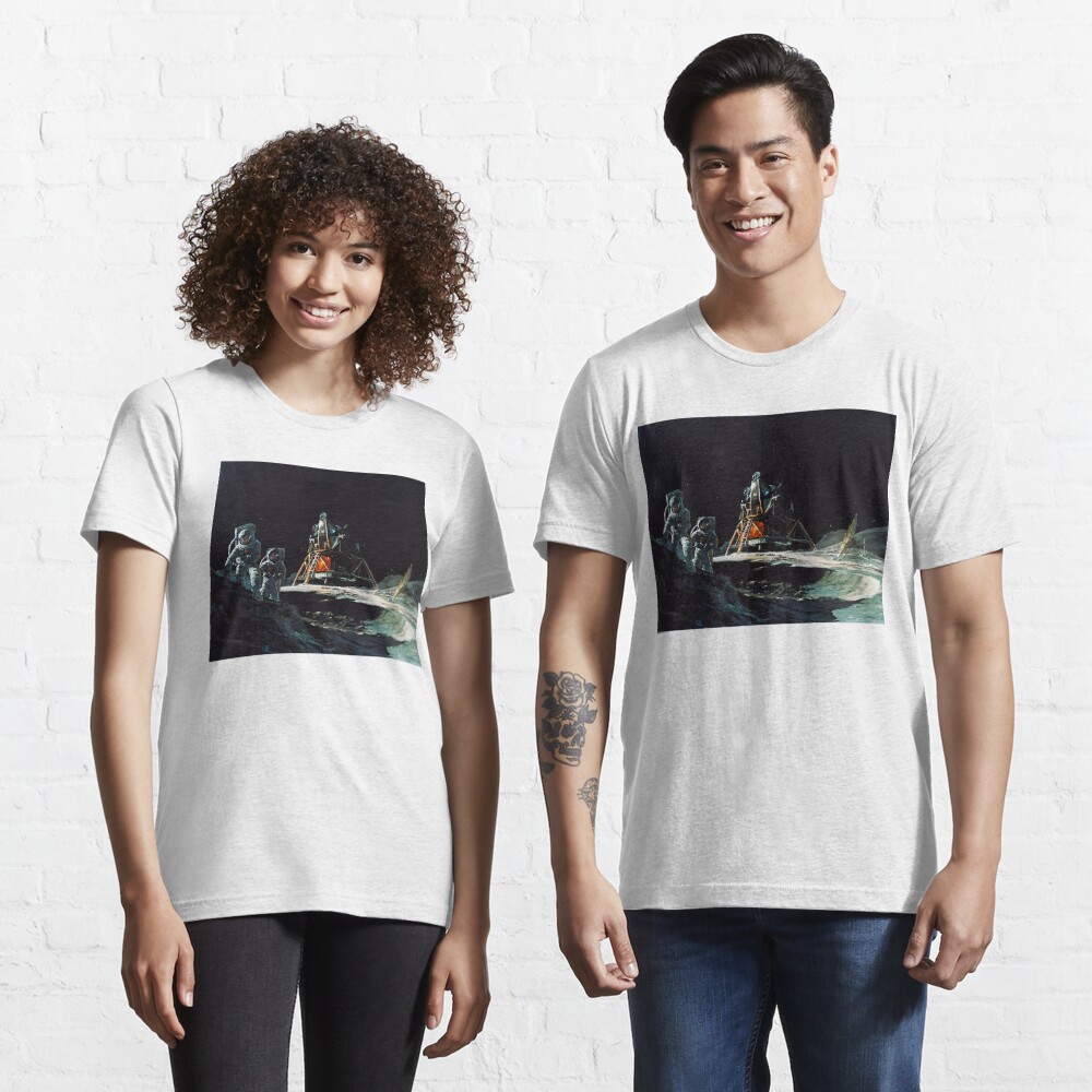 "Apollo 13 Lunar Mission Astronauts Exploring the Moon – Vintage Space ...