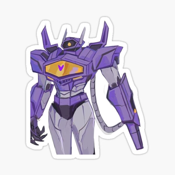 "transformers shockwave" Sticker for Sale by EmeliaRobertis | Redbubble