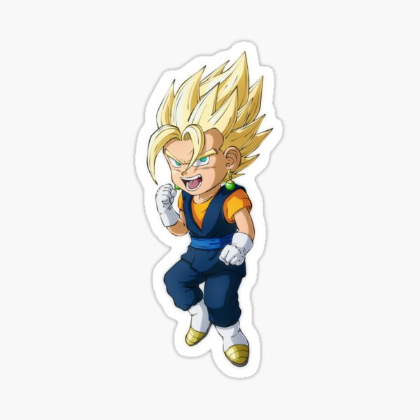 "Kid Super Vegito from Dragon Ball Daima" Sticker for Sale by griffin ...