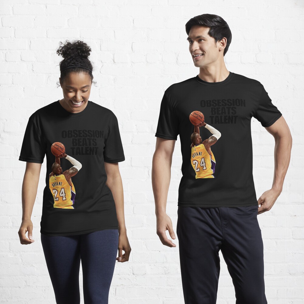 "Kobe obsession betas talent " Sticker for Sale by Pattern King | Redbubble