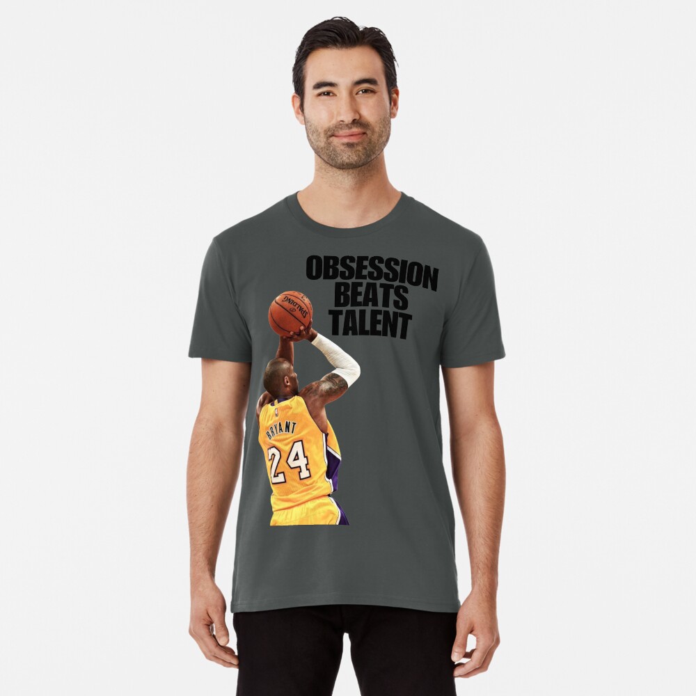 "Kobe obsession betas talent " Sticker for Sale by Pattern King | Redbubble