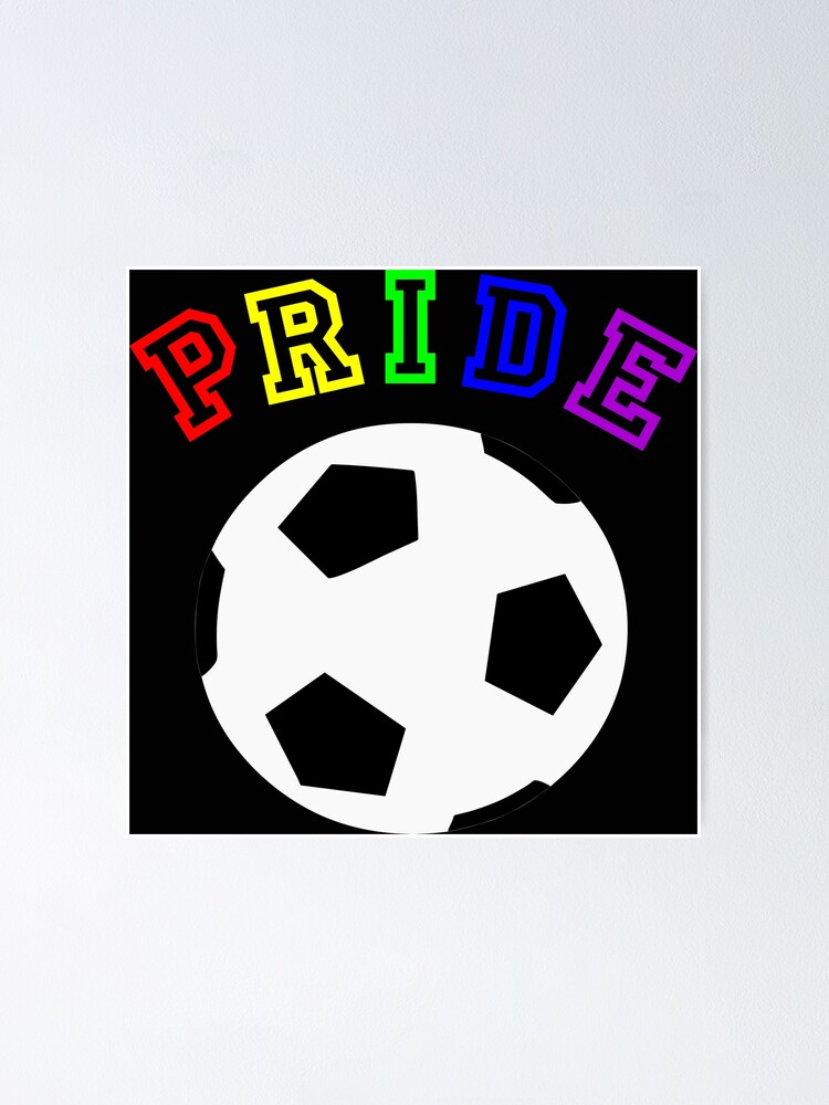 "Pride Football World Cup" Poster for Sale by sweetsixty | Redbubble