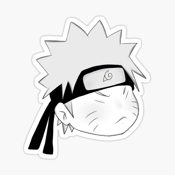 "Chibi Naruto" Sticker for Sale by Izaa-aart | Redbubble