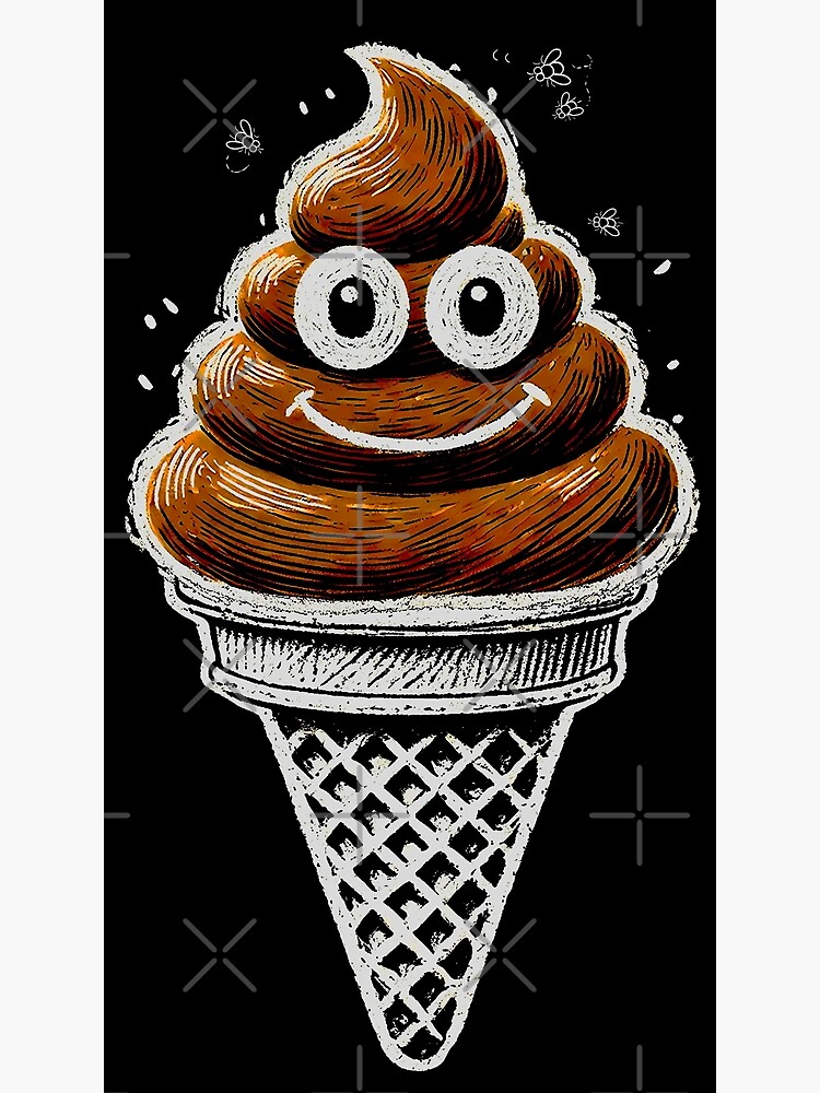 Turd Emoji Ice Cream