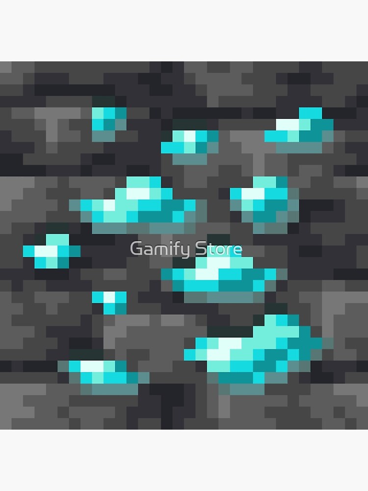 Diamond Ore Minecraft Texture