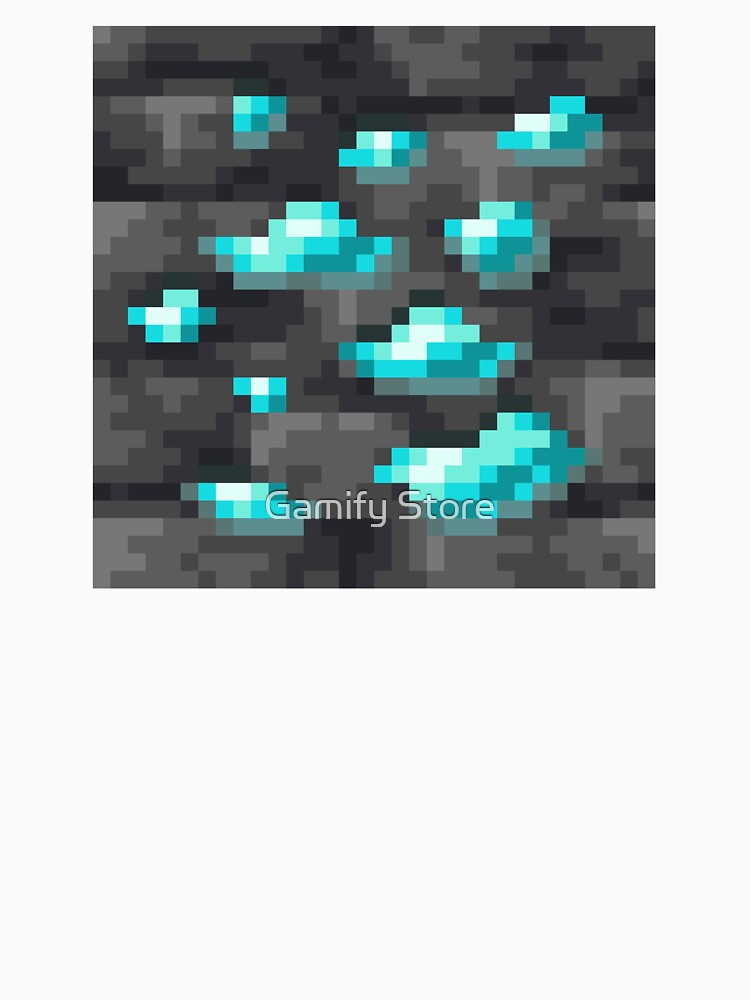 Diamond Ore Minecraft Texture