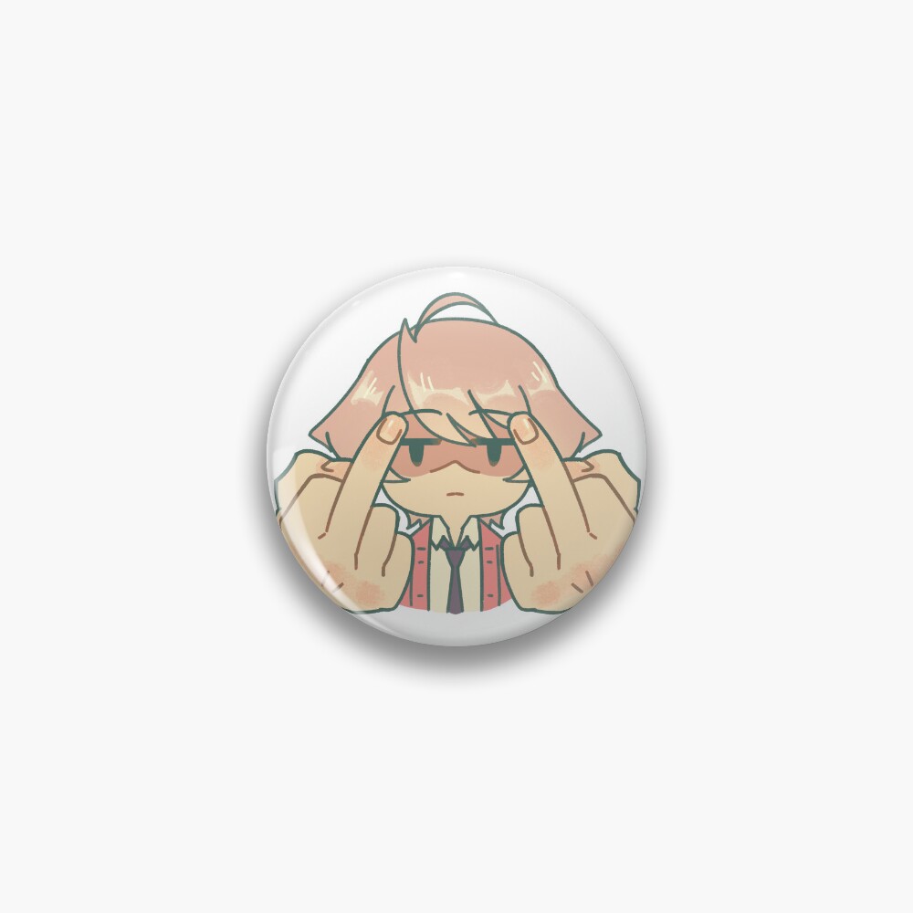 "Harumi middle finger" Sticker for Sale by furanc0 | Redbubble