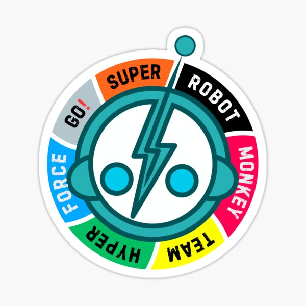 "Super Robot Monkey Team Hyperforce Go! - SRMTHFG illustration design ...