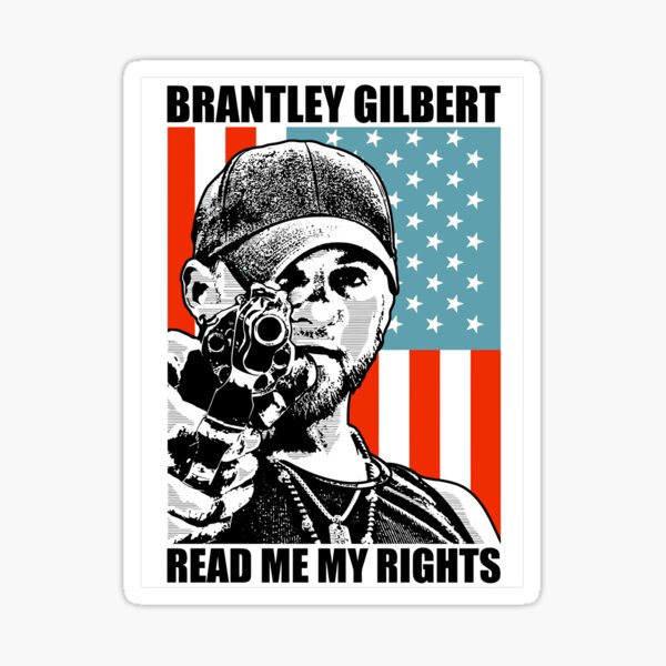 Brantley Gilbert Logo Sticker