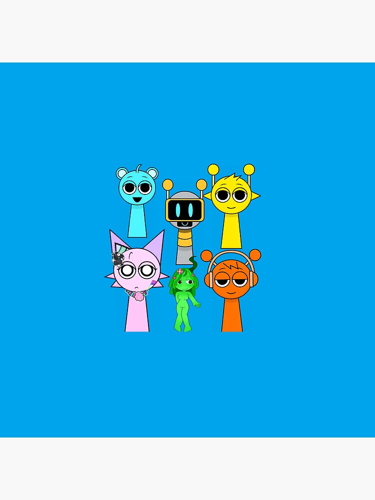 Button for Sale mit "??Sprunki?Sprunki?Sprunki?Sprunki?Sprunki?Sprunki ...