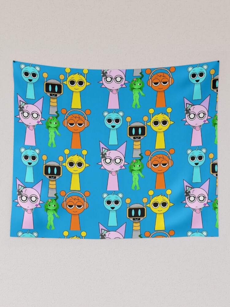 Wandbehang for Sale mit "??Sprunki?Sprunki?Sprunki?Sprunki?Sprunki ...