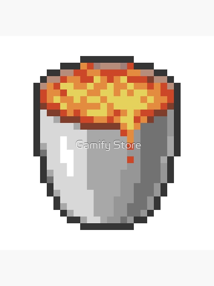 Minecraft Lava Bucket