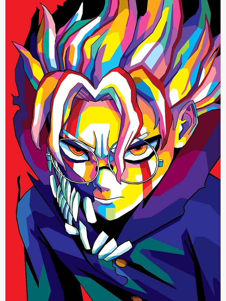 "Okarun Dandadan Transformation in WPAP Style" Poster for Sale by Xezyy ...