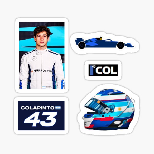 "Franco Colapinto" Sticker for Sale by the-creativelab | Redbubble