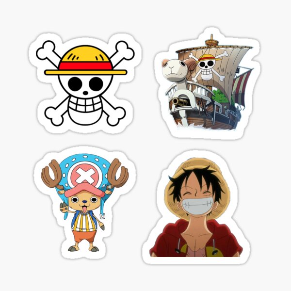 "One Piece Sticker Pack" Sticker for Sale by Letsgonjdevils0 | Redbubble