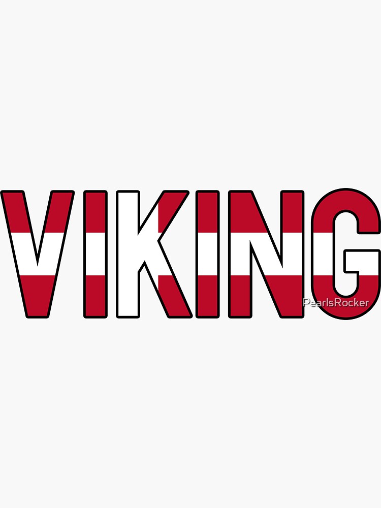 "Viking Denmark ! Danish Denmark Europe" Sticker for Sale by ...