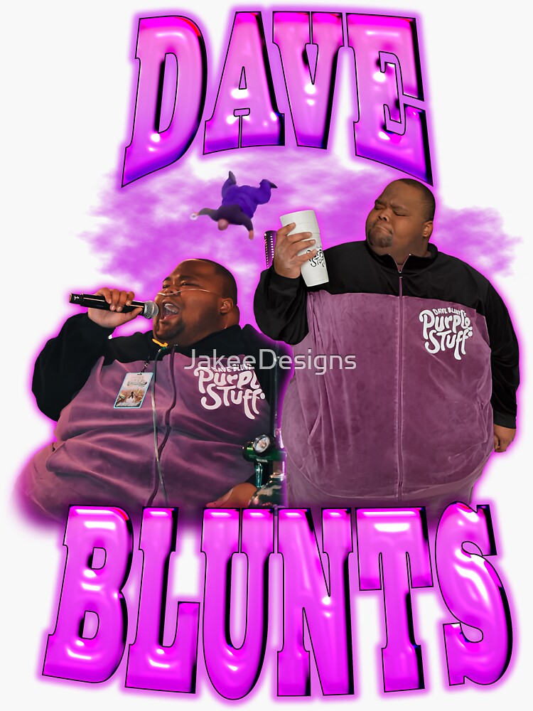 "Dave Blunts The Cup Design" Sticker for Sale by JakeeDesigns | Redbubble