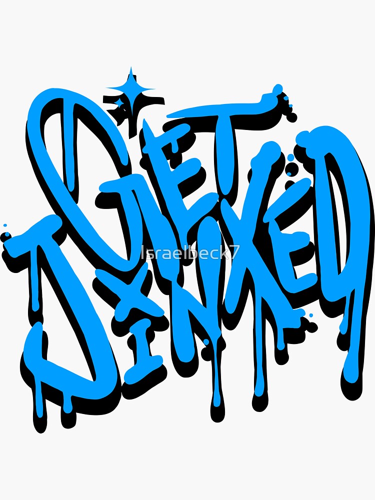 "Get Jinxed" Sticker for Sale by Israelbeck7 | Redbubble