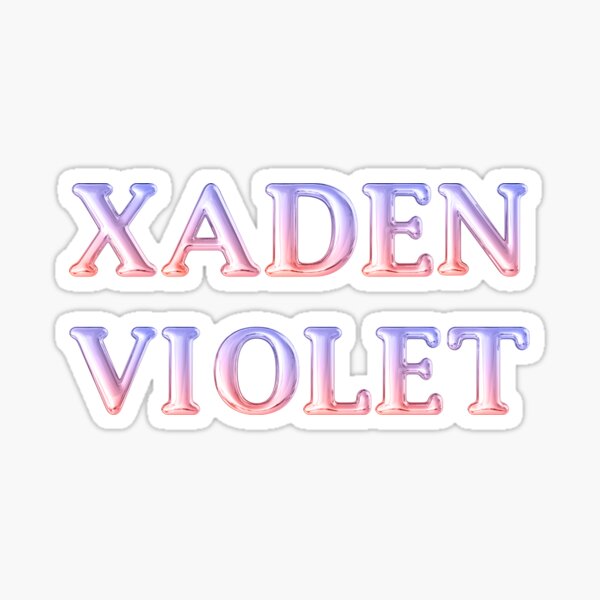 "Fourth Wing | Iron Flame | Xaden" Sticker for Sale by kaleidology ...