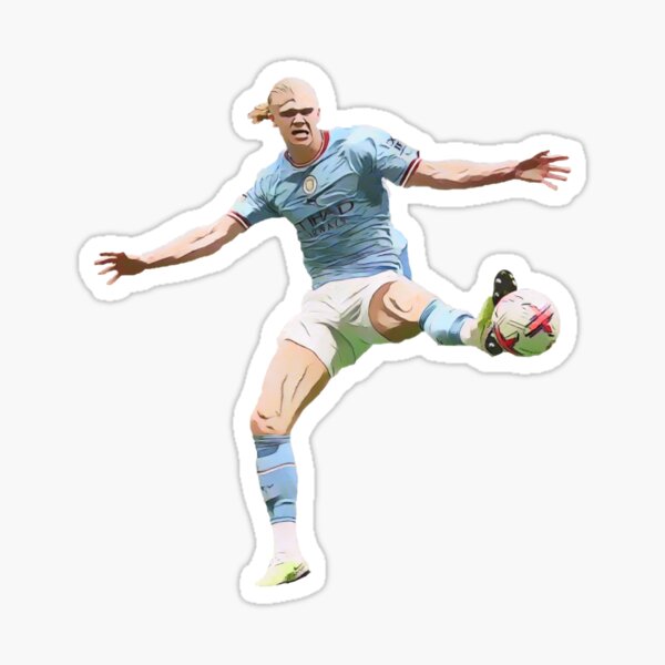 "Erling Haaland sticker" Sticker for Sale by s8mePrints | Redbubble