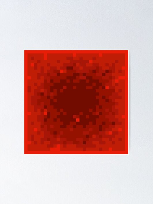 Minecraft Redstone Pixel Art