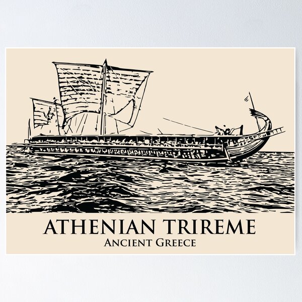 Greek Trireme Diagram