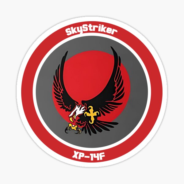 "G.I. Joe Skystriker Logo: Iconic Jet Fighter Emblem" Sticker for Sale ...