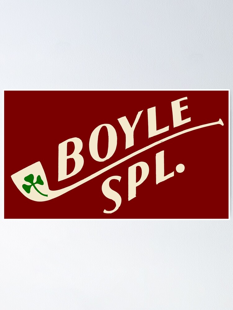 "RETRO: Boyle Special #1" Poster for Sale by pdas1996 | Redbubble