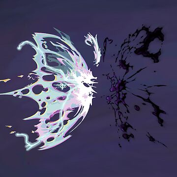 "Butterfly Jayvik" Sticker by monsieur-victor | Redbubble