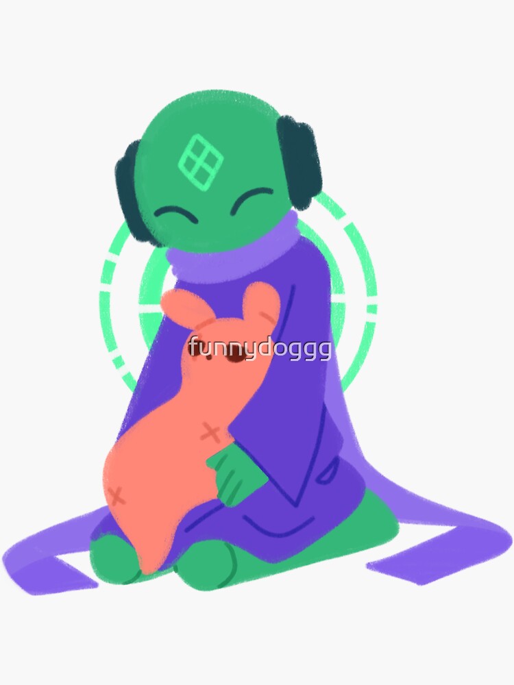 "Rainworld: No Significant Harassment and Hunter" Sticker for Sale by ...