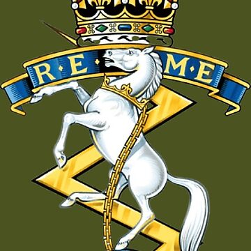 "REME Royal Electrical and Mechanical Engineers Capbadge" Sticker for ...