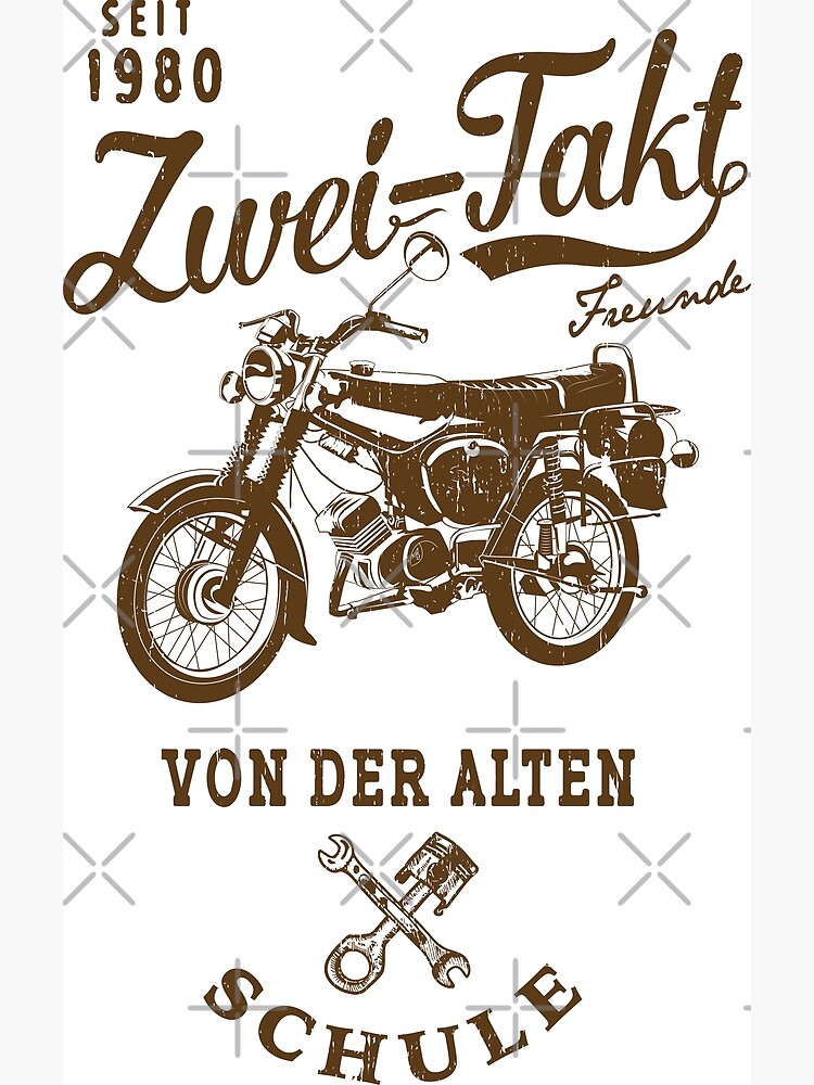 Simson S51 Zweitaktfreunde Poster verkauft von Ahmed Al-Refaie | SKU ...